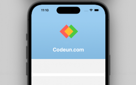 Codeun | SwiftUI 示例Demo_源代码案例_SwiftUI资源下载