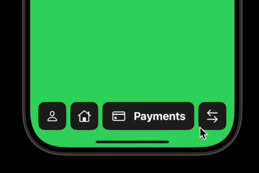 SwiftUI 底部 Tabbar 导航选项切换动画效果 | Codeun